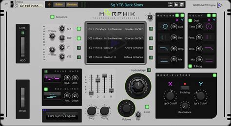 Morphik Transforming Synthesizer Combinator 2 Patches Shop Reason