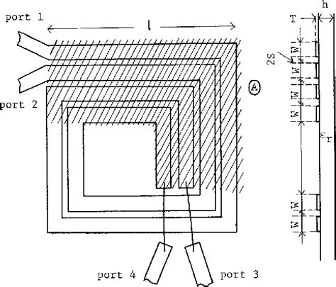 A Spiral Microwave Directional Coupler For Mic Application Semantic Scholar