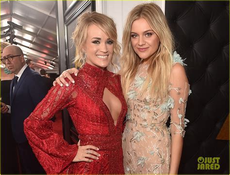 Kelsea Ballerini Meets Up With Carrie Underwood At Grammys 2017 Photo