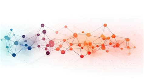 Premium Ai Image Illustration Molecule Connected Lines With Dots And Polygon Shape Abstract