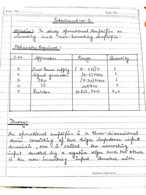 Experiment No 2 Electronics Pdf