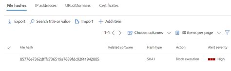Defender For Endpoint MDE Indicator