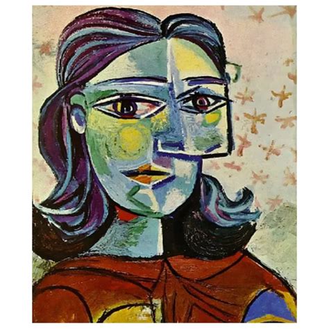 Pablo Picasso Self Portrait 1907 Printed On Canvas • Canvaspaintart
