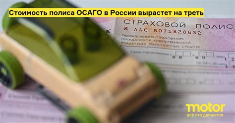 Стоимость полиса ОСАГО в России вырастет на треть — Motor
