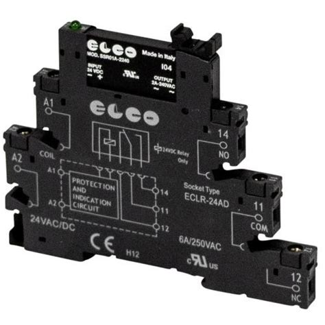 1 Pk El Co Eclr 24ad 5rs2240 10pk Ssr Interface Module 2a Spst No