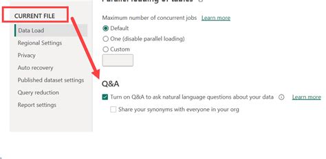 自然语言问答的数据源 power bi microsoft learn