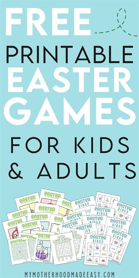Free Easter Games For Adults