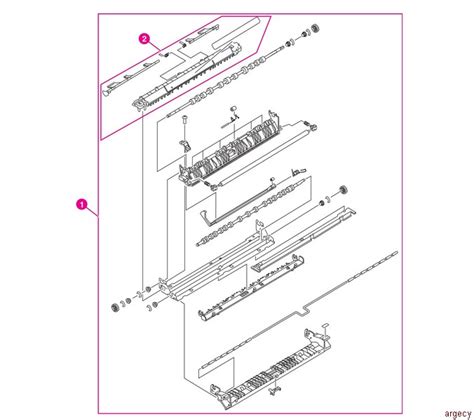 HP 5500 5550 Parts Argecy