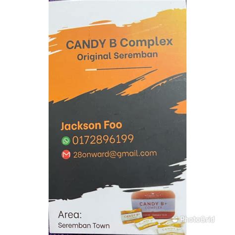 Candy B Complex Candy B Complex Original Seremban