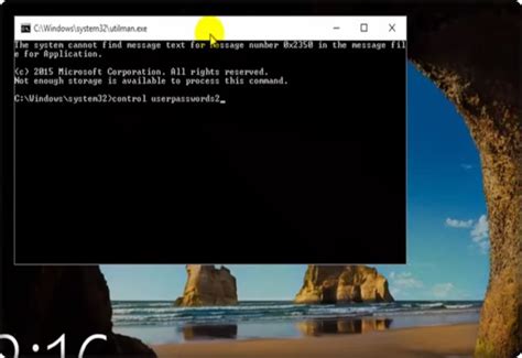 How To Reset A Windows 10 Password Via Command Prompt Tutorials Eroppa