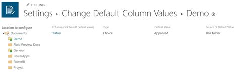 Copying Default Metadata To A New Sharepoint Document Library