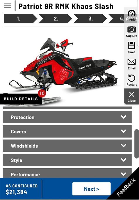2023 Polaris 9r Khaos Pandora Screenshot Pandora Track