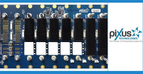 Pixus Introduces SOSA Aligned U And U OpenVPX Backplanes