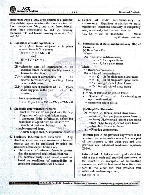 Gate Material Structural Analysis Civil Engineering Ace