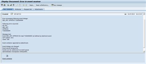 Solved Sbwp Inbox Not Receiving Mails Sap Community