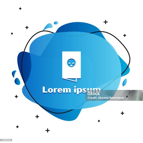 화이트 베이비 샤워 초대 장 카드 포스터 인사말 템플릿 황새 아이콘 흰색 배경에 격리 생일 파티 카드 액체 모양의 추상 배너입니다 벡터 일러스트레이션 0명에 대한 스톡 벡터