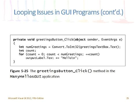 Chapter Looping Using The While Loop Loop