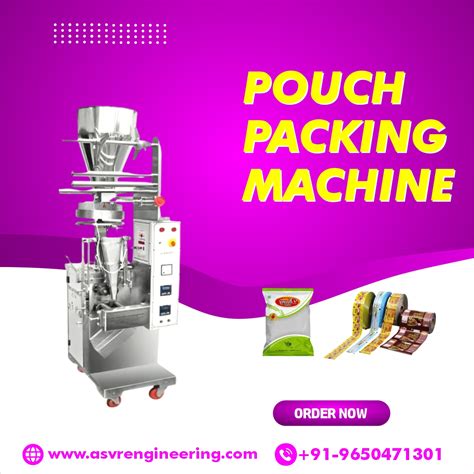 Buy Pouch Packing Machine Online Easy And Reliable Asvr Engineering