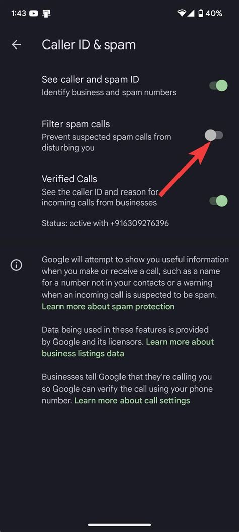 how to stop spam calls on your android