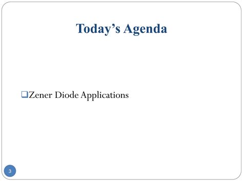 SOLUTION Lecture Zener Diode Applications Studypool