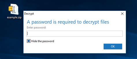Find Zip Password To Decrypt An Encrypted Zip File