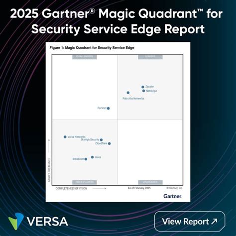 Versa Sse Recognized In Gartner Magic Quadrant For Sse Daniel Sanchez
