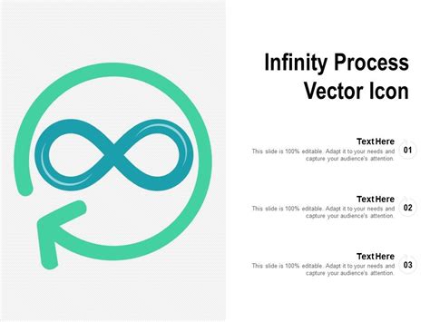 Infinity Process Vector Icon Ppt Powerpoint Presentation Gallery Clipart Images