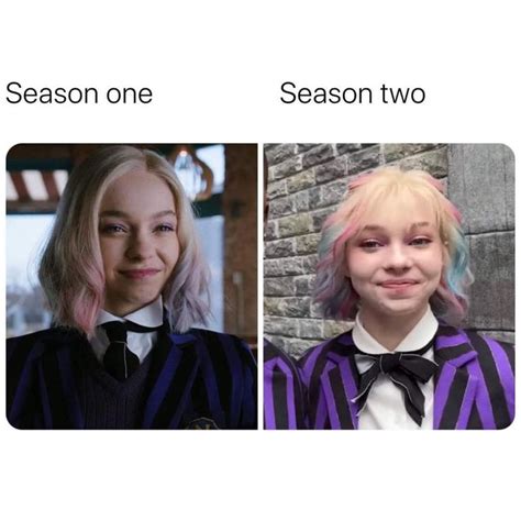 Emma Myers As Enid Sinclair Wednesday Season 1 V Season 2 🫰🏻🩷 In 2025