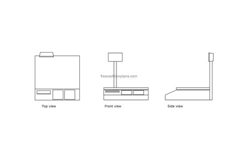 Weighing Scale Autocad Block Free Cad Floor Plans