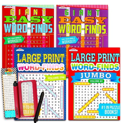 Large Print Wordsearches