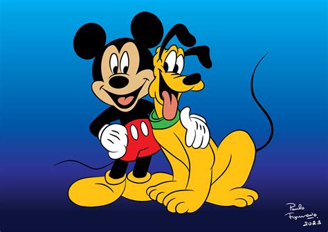 Artstation Mickey And Pluto