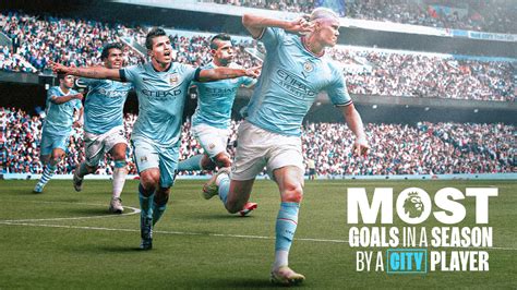 홀란드 맨시티 역사상 한 시즌 최다골…역대 Top 5는