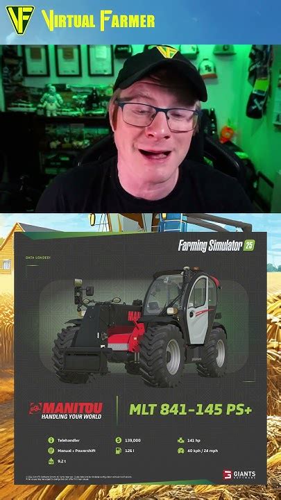 Manitou Mlt Telehandler Farmingsimulator25 Factsheetfriday 22 Youtube