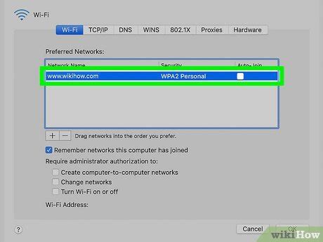 How To Remove Unwanted Wireless Networks On Mac And Change Your Preferred Networks