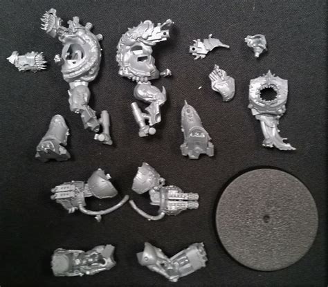 40k 2 Obliterators Chaos Space Marines Warhammer Daemon Warpforged Eye