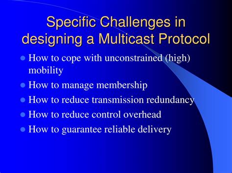 Ppt Multicasting In Mobile Ad Hoc Networks Powerpoint Presentation Free Download Id564673