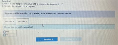 Problem Algo Net Present Value Analysis Chegg
