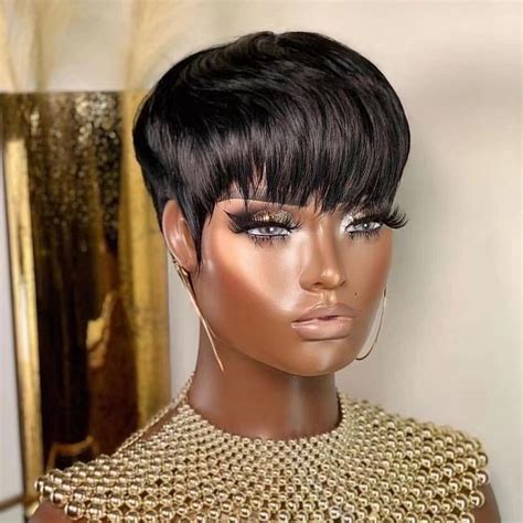 Pixie Cut Black Hair