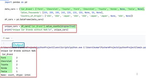 Pandas Unique Values In Column Without Nan In Python 4 Methods