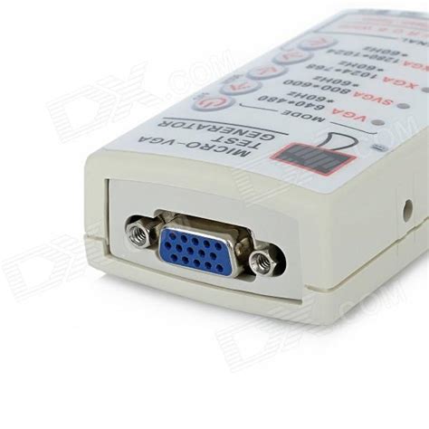 PC Monitor Display Test VGA Signal Generator White Wholesale PC Monitor Display Test VGA