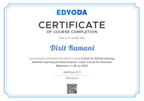 dixit ramani on linkedin python certificatecourse programming