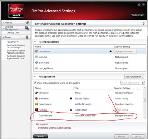 solved fusion problems with switchable graphics autodesk community