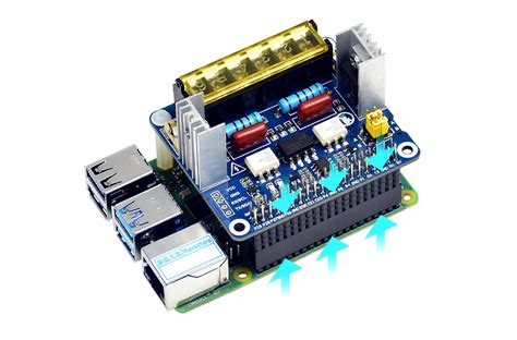 Dual Channels Bidirectional Triac HAT For Raspberry Pi Integrated MCU Commands Control UART I2C