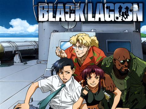 Black Lagoon Hd Anime Wallpaper Intense Action And Crew Dynamics