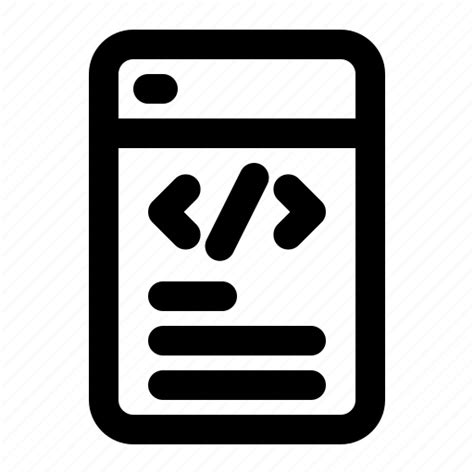 Web Programming Code Program Icon Download On Iconfinder