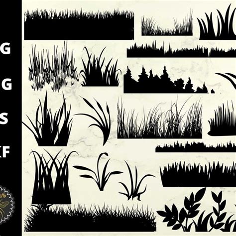 Grass Svg Etsy