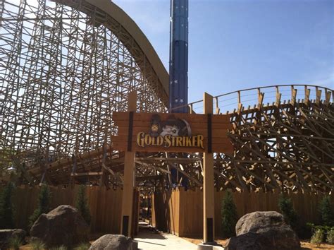 Californias Great America Intel Gold Strikers Entrance Sign Is Now Up
