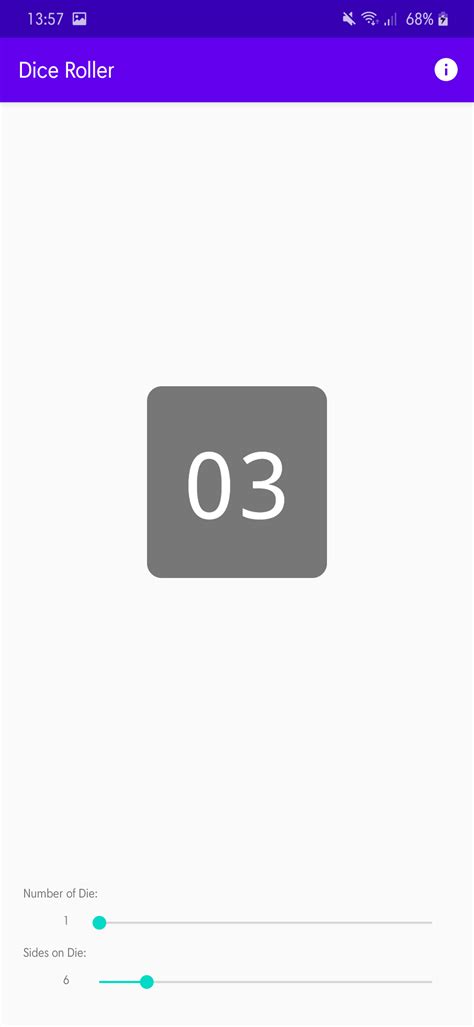 Github Ogaskelldiceroller A Minimalistic Android App For Simulating