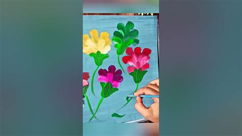 Flower Drawing How To Draw Flower Step By Step Easy Drawing Youtube Art Youtube
