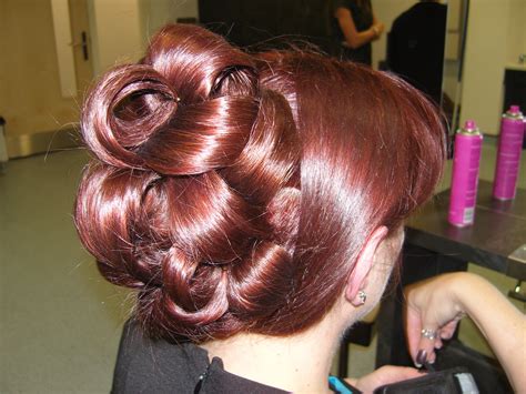 Barrel Curl Updo Long Hair Styles Pin Curls Long Hair Long Hair Updo